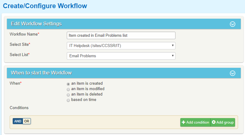 Configure incoming email functionality for Problems and Change Requests ...