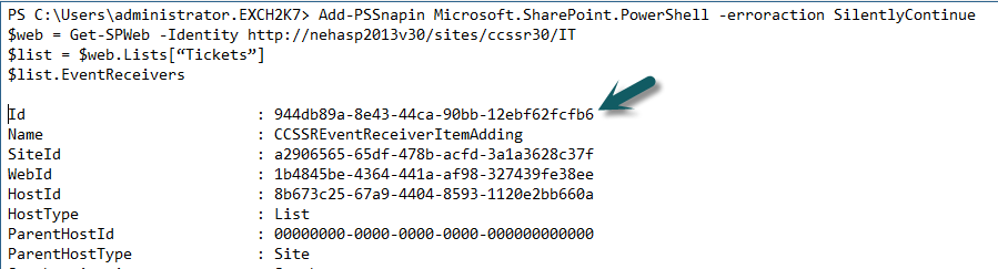 Remove event receivers in a SharePoint list - Crow Canyon Software Support