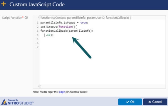 Custom Script examples in NITRO Forms - Crow Canyon Software Support