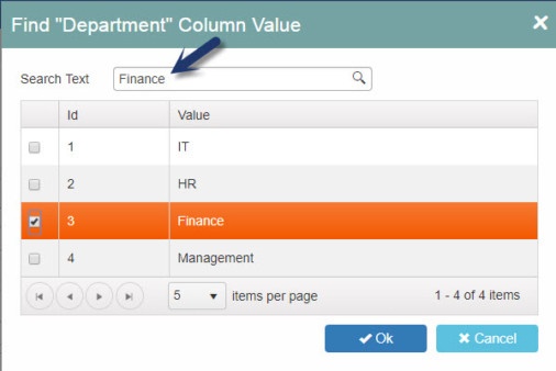 External Data Column configuration in NITRO Forms - Crow Canyon Software Support