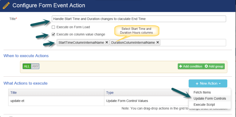 How to calculate date value dynamically based on other column value ...
