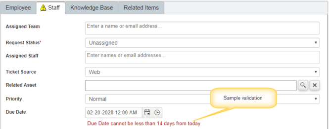 Add custom validations in NITRO Forms using JavaScript - Crow Canyon ...
