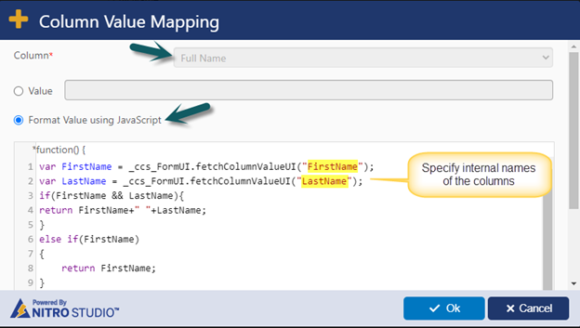 Use ‘Form Event Actions’ feature of NITRO Forms to add custom functionality - Crow Canyon ...