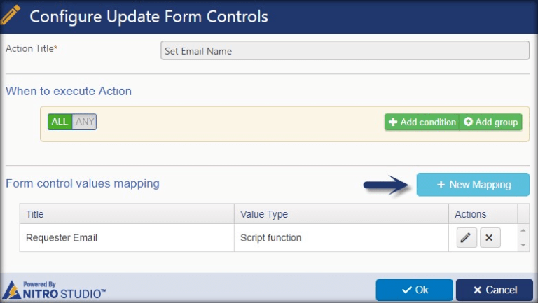 Use ‘Form Event Actions’ feature of NITRO Forms to add custom functionality - Crow Canyon ...