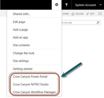 Install Crow Canyon NITRO Secure for SharePoint On-Premises - Crow Canyon Software Support