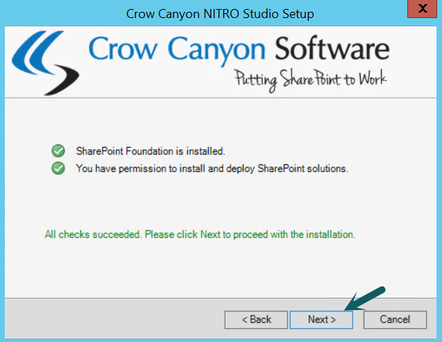 Install Crow Canyon NITRO Secure for SharePoint On-Premises – Crow Canyon Software Support