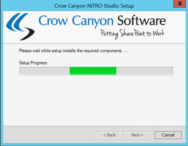 Install Crow Canyon NITRO Secure for SharePoint On-Premises – Crow Canyon Software Support