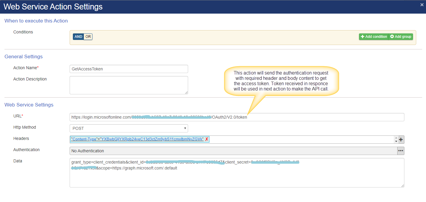 How to read user properties using Microsoft Graph API in NITRO Workflows? - Crow Canyon Software ...