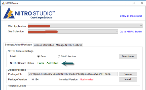 Install Crow Canyon NITRO Secure for SharePoint On-Premises - Crow ...
