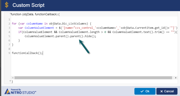 Custom Actions – Send Mail – Custom JavaScript - Crow Canyon Software Support