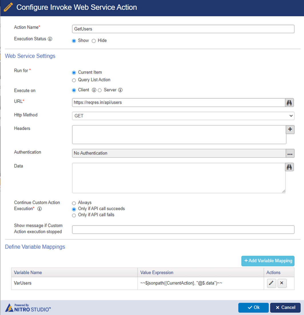 Expression builder in Custom Actions - Crow Canyon Software Support