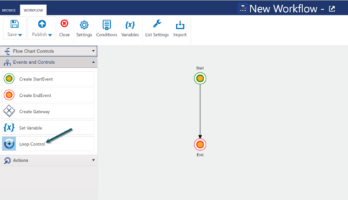 Configuration of Loop feature in Custom Actions and NITRO Workflows - Crow Canyon Software Support