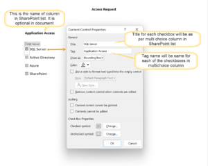 Support for checkboxes in Word documents for Generate Document Action - Crow Canyon Software Support