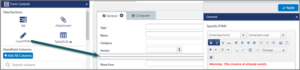 Enforce unique values for list item column values using NITRO features ...