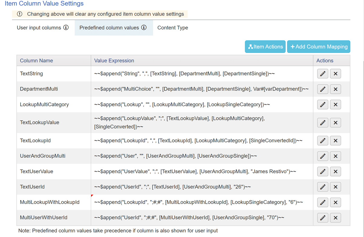 Function: Append in NITRO Workflows and Custom Actions - Crow Canyon Software Support