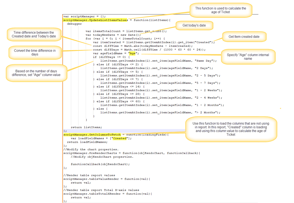 How to customize NITRO Reports using Script - Crow Canyon Software Support