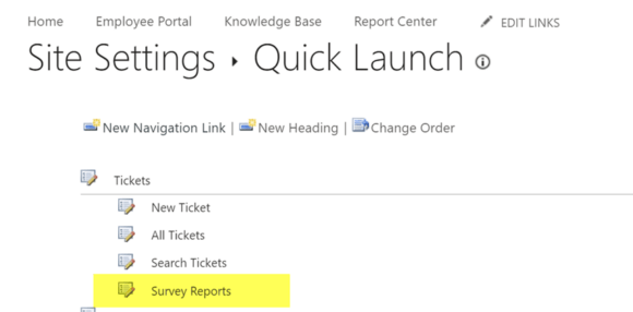 Manage quick launch links in SharePoint sites - Crow Canyon Software ...