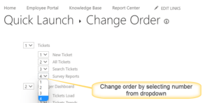 Manage quick launch links in SharePoint sites - Crow Canyon Software ...