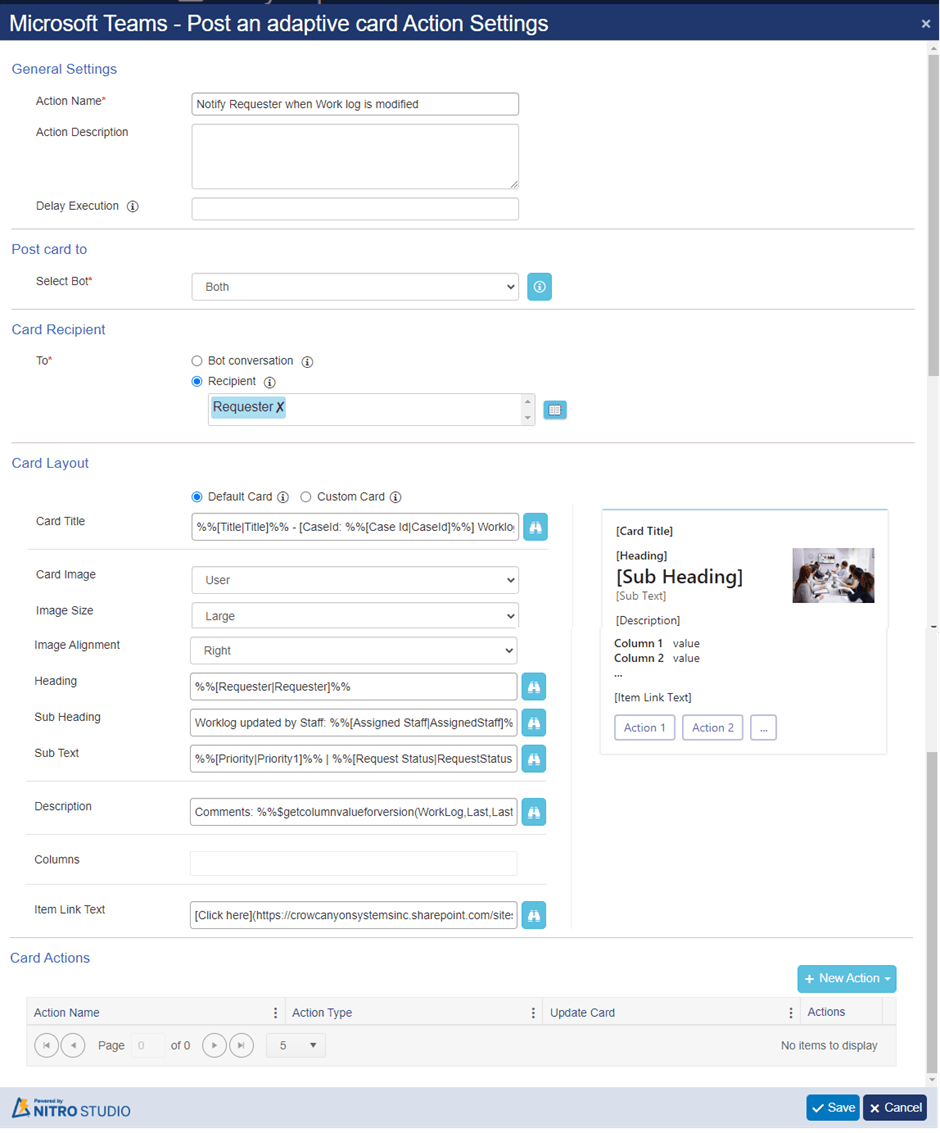 Function: Get Column Value for Version - Crow Canyon Software Support