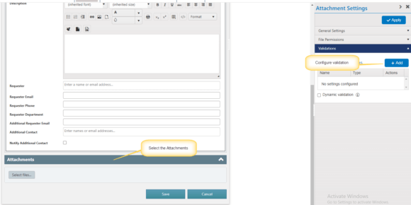 Restrict the type of files allowed for attachments in NITRO Forms - Crow Canyon Software Support