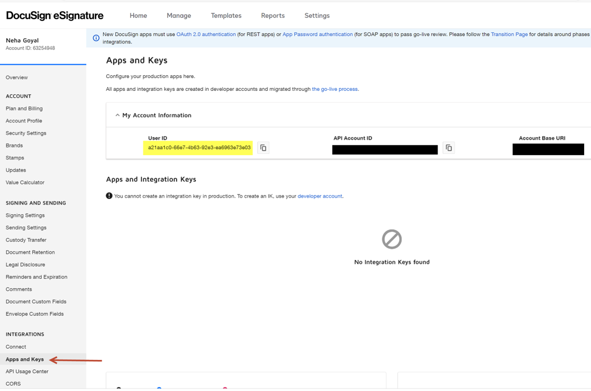 Manual for DocuSign Action - Crow Canyon Software Support
