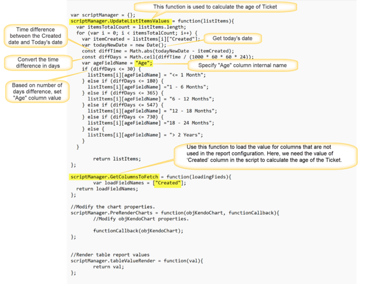 How To Customize NITRO Reports Using Script in List Rollup - Crow ...