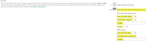 Steps To Filter The List Items Using SharePoint Views and Calculated ...