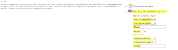 Steps To Filter The List Items Using SharePoint Views and Calculated ...