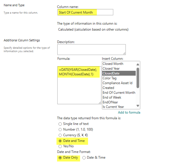 Steps To Filter The List Items Using SharePoint Views and Calculated Columns - Crow Canyon ...