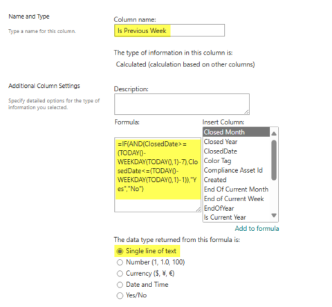 Steps To Filter The List Items Using SharePoint Views and Calculated Columns - Crow Canyon ...