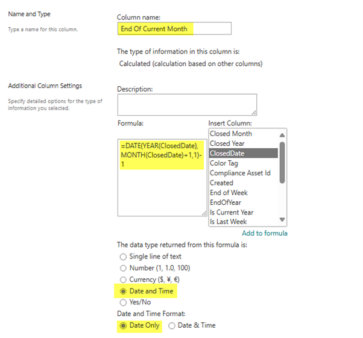 Steps To Filter The List Items Using SharePoint Views and Calculated Columns - Crow Canyon ...