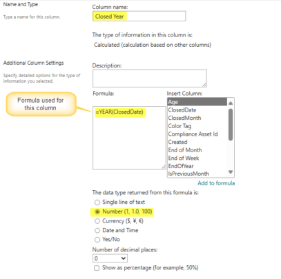 Steps To Filter The List Items Using SharePoint Views and Calculated Columns - Crow Canyon ...