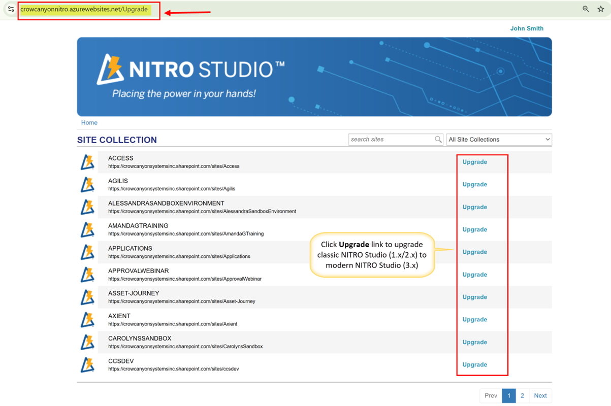 Upgrade NITRO Studio from 1.0/2.0 to Modern NITRO Studio (3.0) - Crow ...