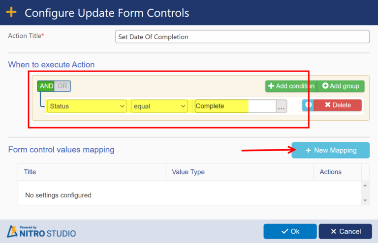 Use ‘Form Event Actions’ Feature Of NITRO Forms To Add Custom ...