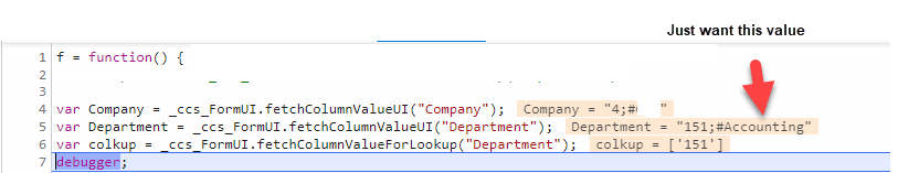 Form Event Action To Concatenate Multiple Field Values Where One Is A Lookup Need The Lookup 